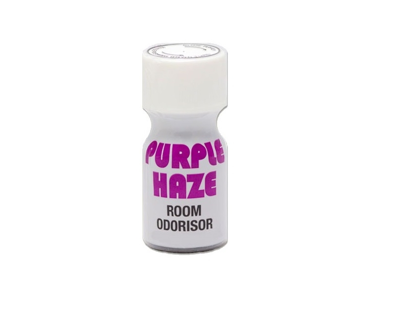 Purple Haze room odorisor poppers bottle 10ml amyl nitrate