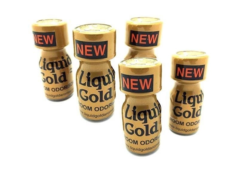Liquid Gold Poppers Pure Gold | Cool Mania